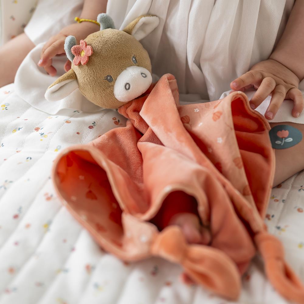 Maxi-doudou vache Mila, Zoé et Lana Nattou